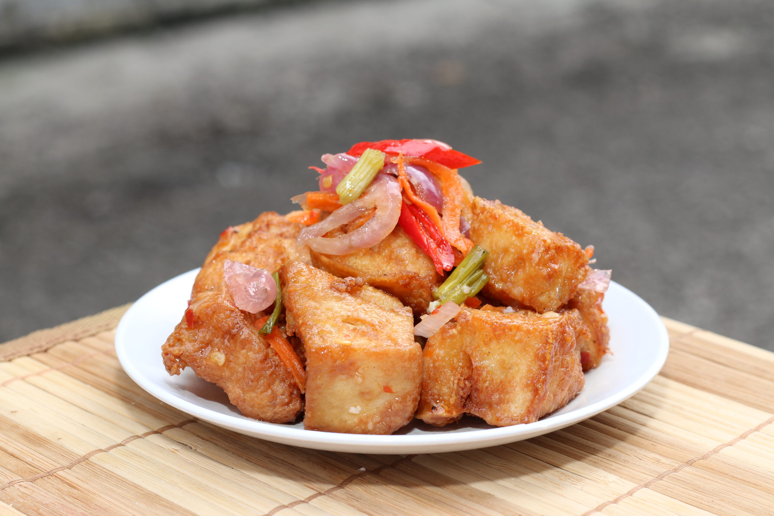 KERABU豆干 Fried Taufu Kerabu Style - Maxim 美心小食馆